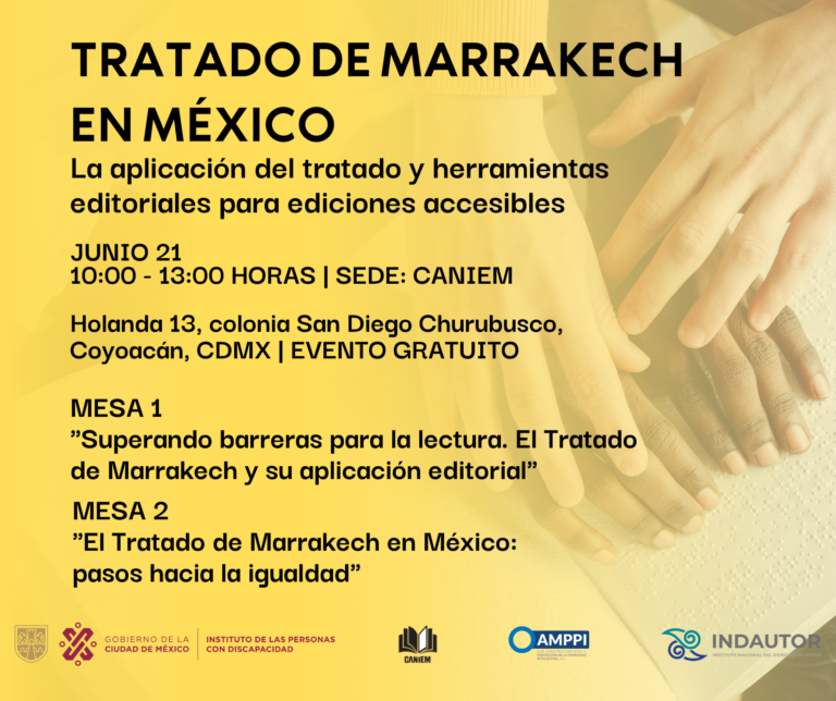 INVITACIÓN PRESENCIAL Tratado de Marrakech en México - CAMARA NACIONAL ...